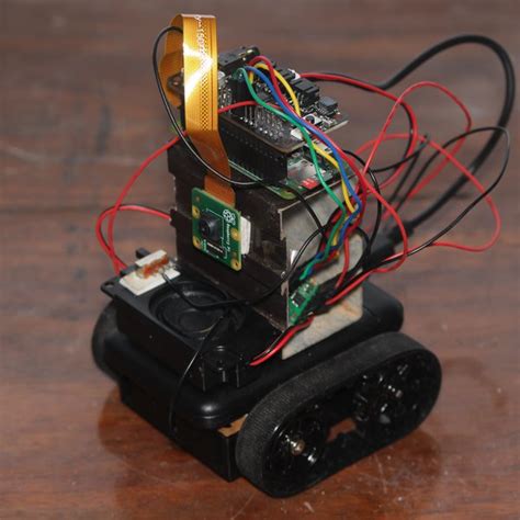 raspberry pi based robot with web controls