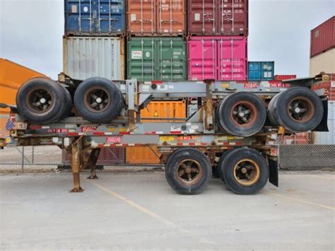 20 Ft Container Chassis Stacked 4 1 Innova Industries