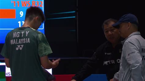 Badminton Terbuka Malaysia Tze Yong Tarik Diri Selepas 10 Minit