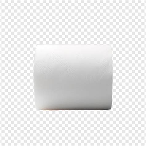 투명 한 배경에 고립 된 화장지 프리미엄 Ai 생성 Psd