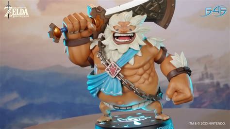 First 4 Figures Svelata La Statua Di Daruk Da The Legend Of Zelda