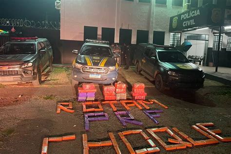 Com 280 Kg De Maconha Homem é Preso Pela Prf Após Fuga E Confronto