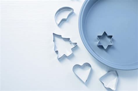 Premium Photo Metal Cookie Cutters And Metal Baking Sheet