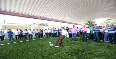 Construye Manuel Velasco más espacios deportivos en Tapachula