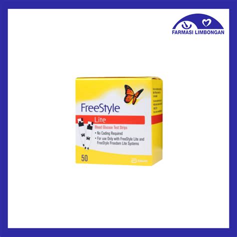 Abbott Freestyle Freedom Lite Test Strips 50s Exp05 2026 Farmasi Limbongan