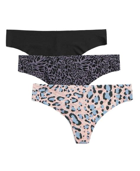 Adore Me Plus Size Annie Thong Thong Panties Pack Of 3 Macys