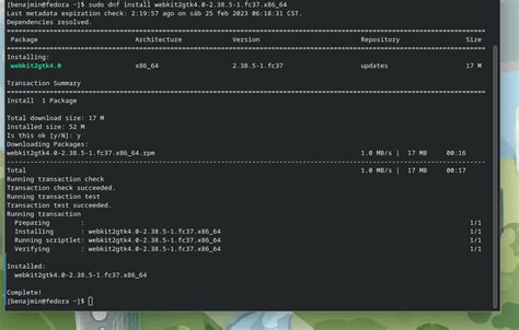 Installing On Fedora 37 Manager Forum