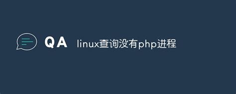 A Brief Analysis Of The Reasons Why Linux Cannot Query The Php Process Php Problem Phpcn
