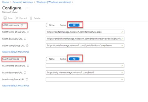 MDM User Scope Vs MAM User Scope Configuration Manager ManishBangia