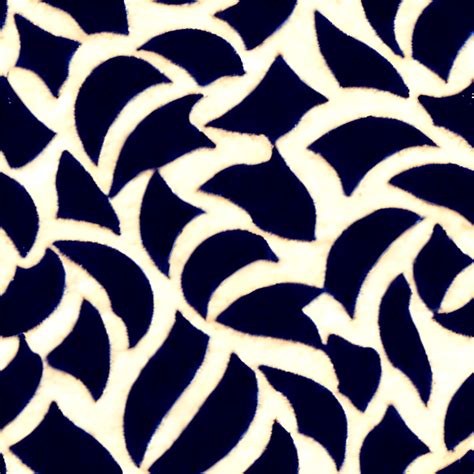 Navy Blue Filigree Scroll Pattern · Creative Fabrica