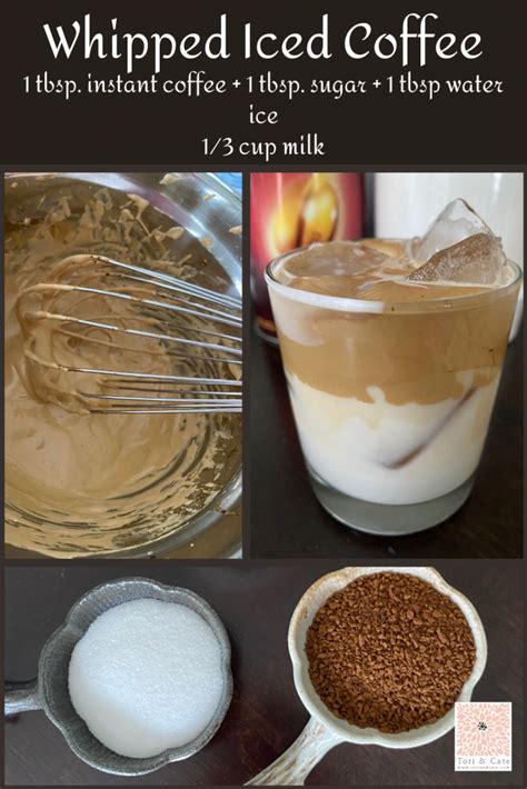 How To Make Whipped Ice Coffee
