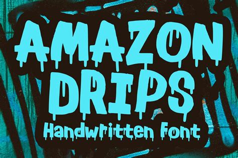 Amazon Drips Font Free Download For Web