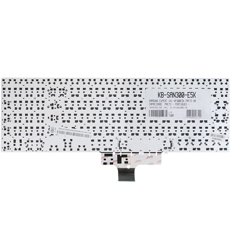 Teclado Notebook Samsung Expert X41 NP300E5K Branco Sobraltech