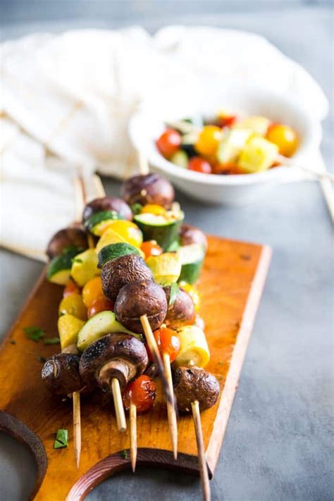 Easy Vegetable Kabob Recipe Lemons For Lulu