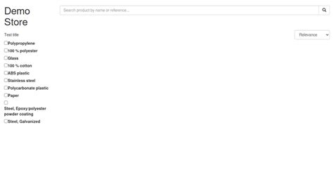 Vue InstantSearch Extends Refinement List Codesandbox