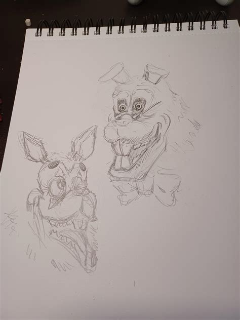 I Drew Jrs Animatronics R Fivenightsatfreddys