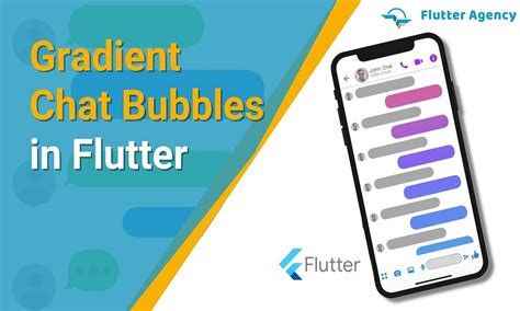 Flutter Agency — How To Create Gradient Chat Bubbles In Flutter
