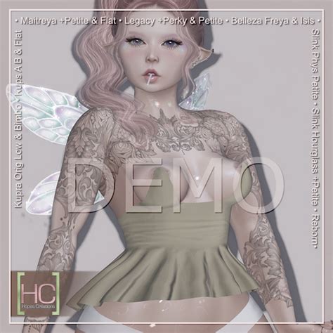 Second Life Marketplace Hc Isra Blouse Demo