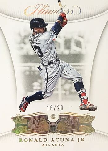 Ronald Acuna Jr Rookie Card And Prospect Card Highlights