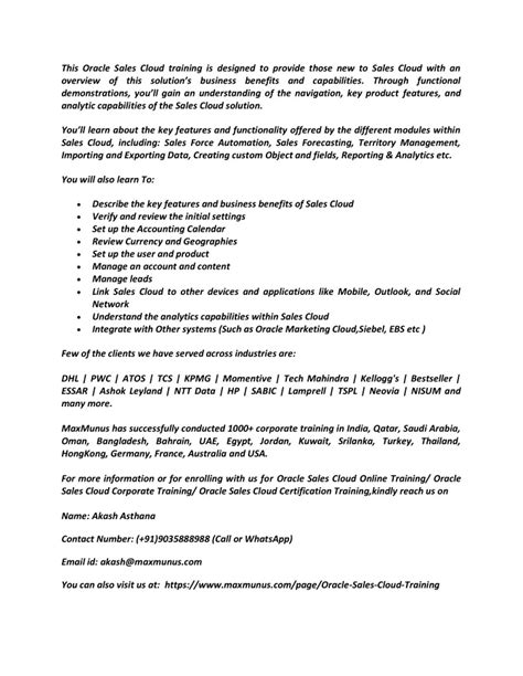 Ppt Oracle Sales Cloud Training And Certification Tips On This Powerpoint Presentation Id 10441427