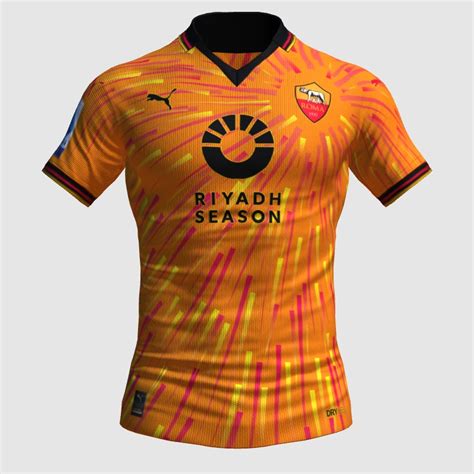 AS Roma X Puma Fourth Concept FIFA Kit Creator Showcase