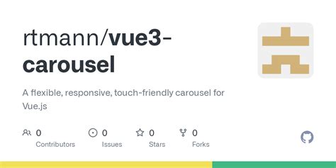 Github Rtmann Vue3 Carousel A Flexible Responsive Touch Friendly