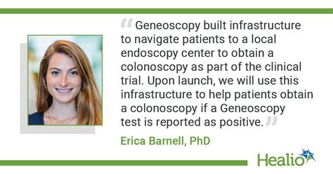 Genescopy Encourages Colonoscopy With Noninvasive Crc Screening Test