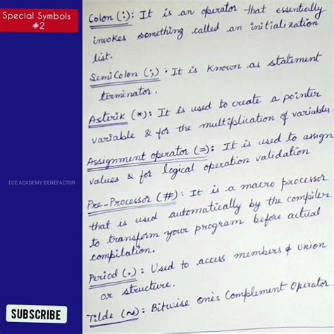 C Programming L C Tokens Part 5 Special Symbols Part 2 C Shortsbeta Shortsfeed Youtubeshorts