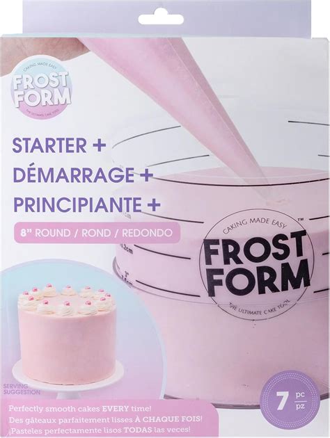 Frost Form Acrylic Starter Kit 8 Inch And 6 Piece Set Professional Quality 6