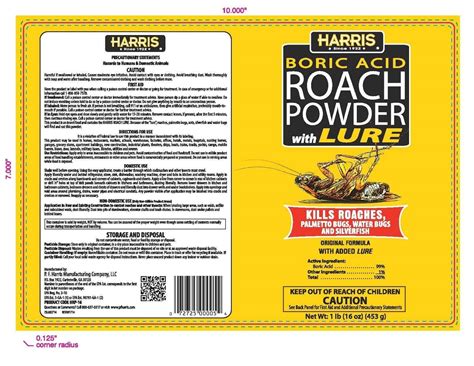 Roach Killer Boric Acid