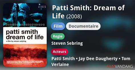 Patti Smith Dream Of Life Film 2008 Filmvandaagnl