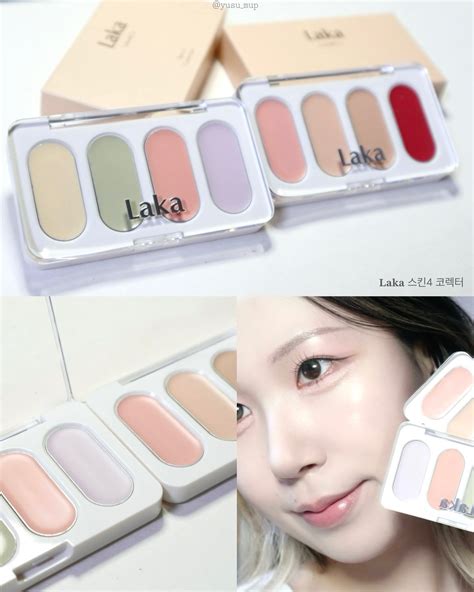 부산메이크업 코덕 유수쌤 🤍 제품제공 Lakaofficial 라카 스킨4코렉터 01 코렉팅팟 02 헬시팟 지금까지 이런 촉촉함은 없었다 🫧 컬러 코렉터