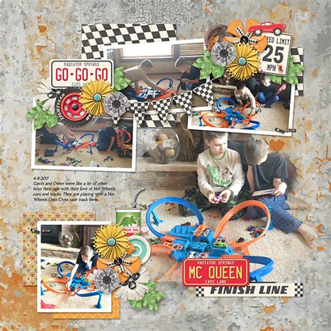Mcqueen By Joyce Korenuk Digital Scrapbooking