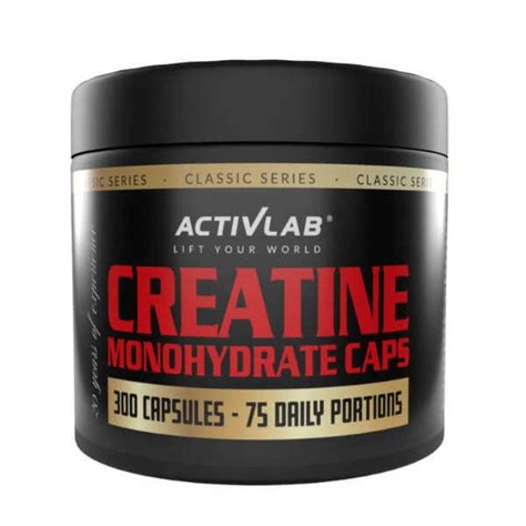 ACTIVLAB CREATINE MONOHYDRATE KREATYNA SIŁA ENERGIA WYTRZYMAŁOŚĆ 300
