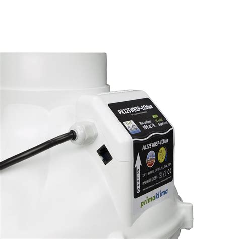 Kanavapuhallin Hiljainen Whisperblower Ecblue 800m3 H Ø125mm