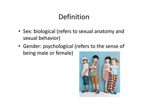 Solution Psychology Course Sample Powerpoint About Gender And