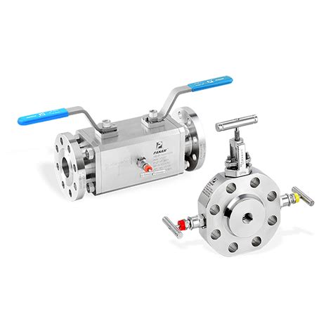 double block and bleed valves stesalit automation