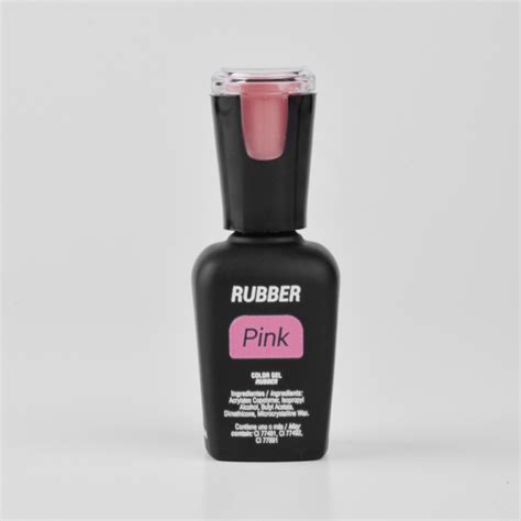 Rubber Pink Color Gel Nivelador Organic Nails Monterrey