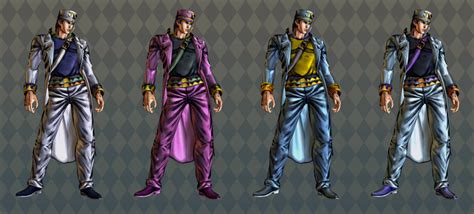 File Jotaro Part 4 Asbr Color Alts A D Png Jojos Bizarre