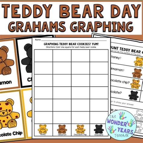 Teddy Bear Grahams Sorting And Graphing By The Wonder Years Teacher