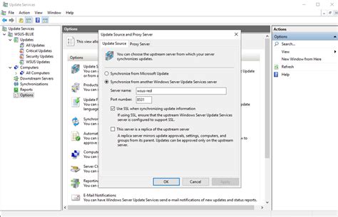 Windows Server Update Service Role Replication Metadefender Security Gateway