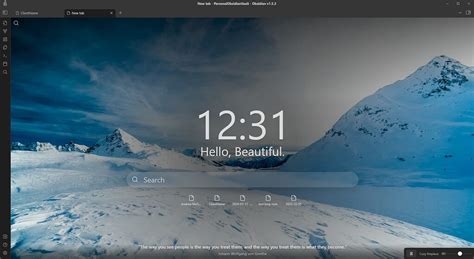 New Plugin Obsidian Beautitab Share And Showcase Obsidian Forum