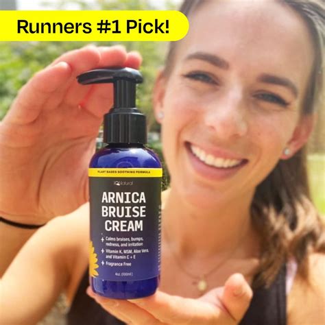 Iq Natural Arnica Cream Extra Strength Bruise Gel For Fast Healing