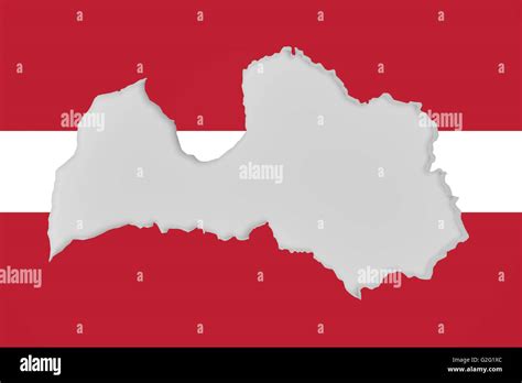 Latvia Latvian Flag Map Hi Res Stock Photography And Images Alamy