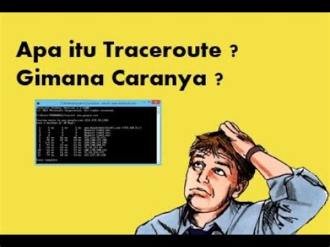 CARA MELAKUKAN TRACEROUTE TRACERT PADA WINDOWS YouTube