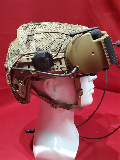 Crye Precision Airframe Atx Helmet Dual Comm Peltors Rails Crye Cover Large 2096615974