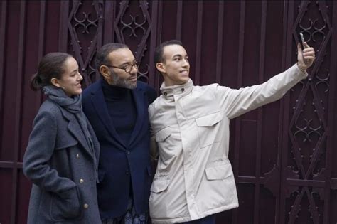 Le Roi Mohammed VI Le Prince Moulay El Hassan Et La Princesse Lalla