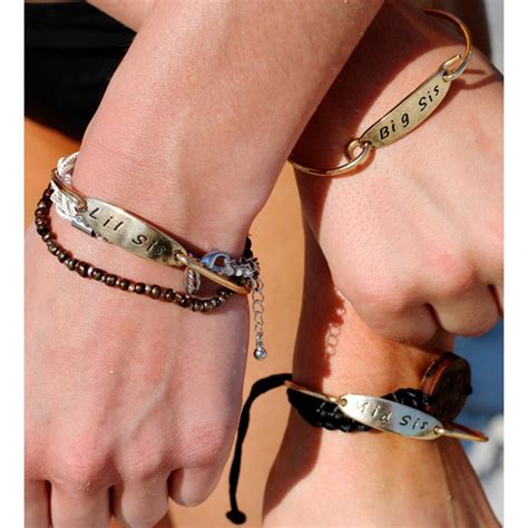Big Sis Mid Sis Lil Sis Sister Bangles Bellechic