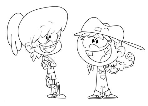 Luna Loud House Coloring Page Colouring Page Lynn Loud Jr Coloringpage Ca Poyntongallery04