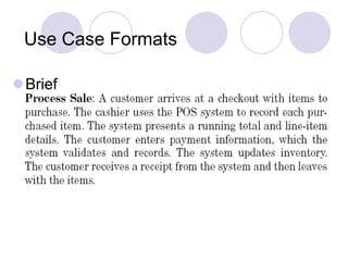 Lecture7 Use Case Modeling PPT